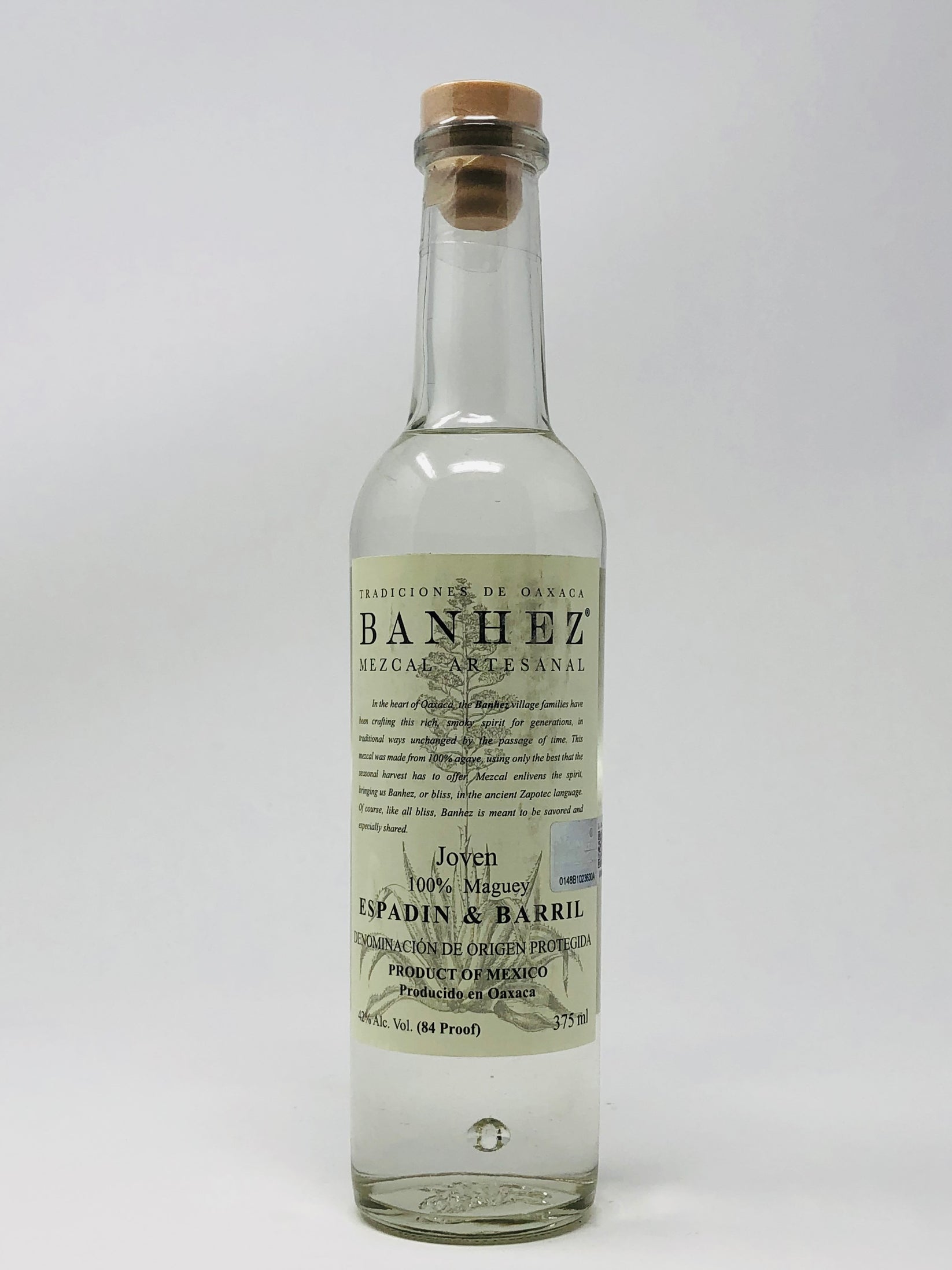 Banhez Mezcal Artesanal 375ml – Graham Wine Co.
